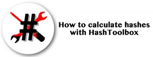 How to calculate hashes of files with Hashtoolbox - AGR Technology